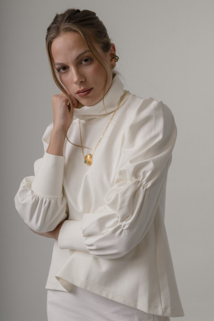 Buso Cuello Alto Beige - MIC STYLE SHOP